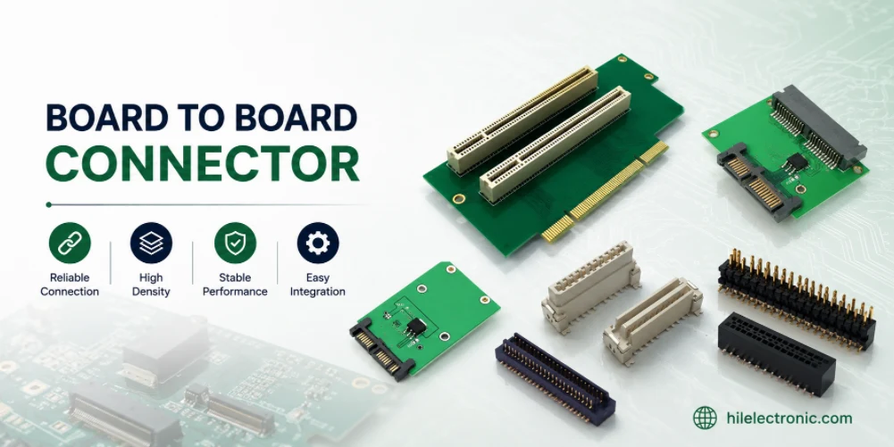 Board-to-Board Connector: Types, Pitch, Stack Height & Selection Guide